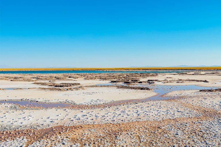 Pustynia Atacama - Księżycowa Dolina, gorące źródła i gejzery